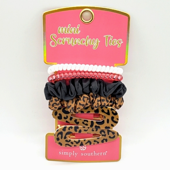 Simply Southern | Accessories | Simply Southern Mini Scrunchy Ties Leo ...